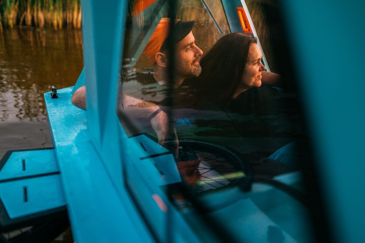 Amphibious camper-trike redefines outdoor exploration - Micromansional