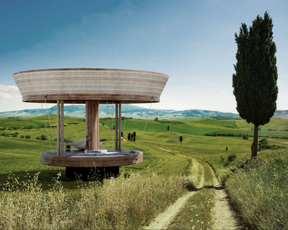 Innovative cylindrical home reinvents the tiny house - Micromansional